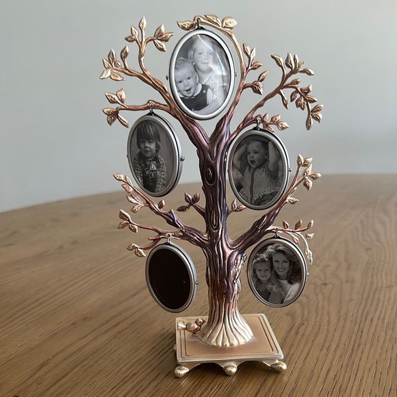 Accents | Gold Tone Family Tree Photo Frame | Poshmark